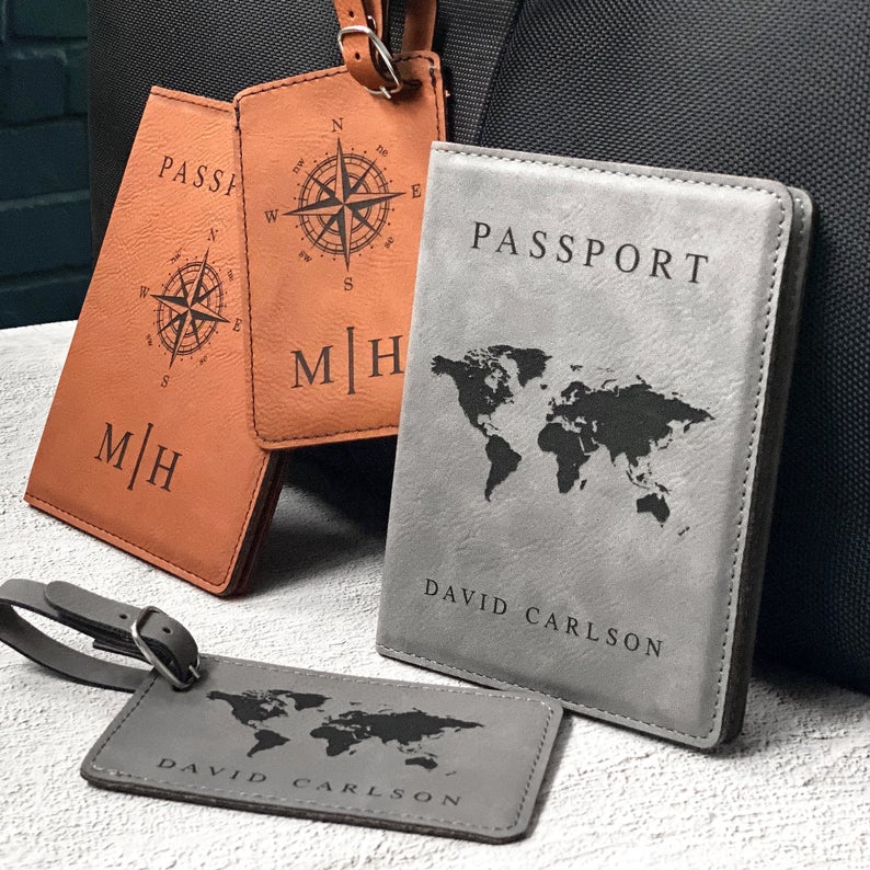 Leather Passport Cover – Mugs & Things Creative Gifting Design Studio